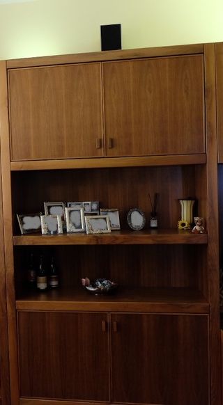 Credenza moderna legno noce canaletto