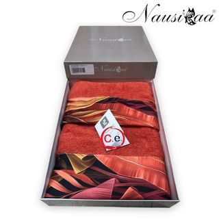Asciugamani 1+1 Nausikaa con fascia digitale art.C