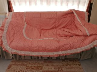 piumone matrimoniale rosa 