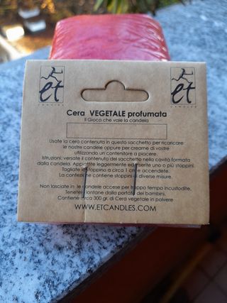 Cera vegetale