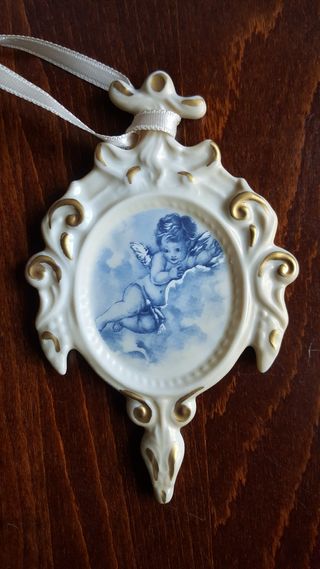 piccolo quadretto in porcellana Limoges 