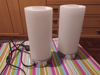 Set due lampade da tavolino o comodino touch. 