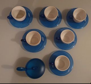 Servizio da caffè per 6 persone con zuccheriera