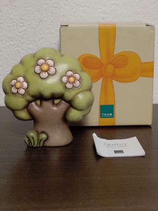 Statuetta Albero con i fiori Country Family Thun