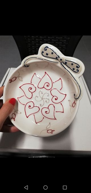 Piattino ciotola palla di natale Wald 