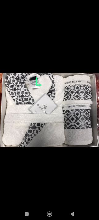 set accappatoio Sergio Tacchini  taglia L