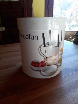 attrezzatura per fonduta cioccolato 