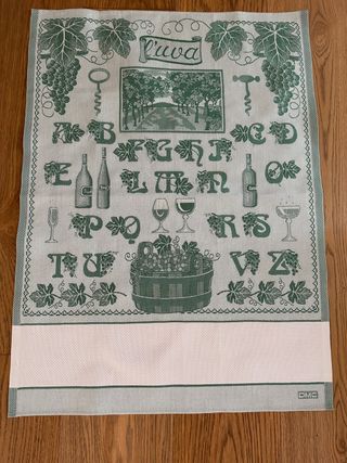 Asciugapiatti - DMC - da ricamare - 60x80