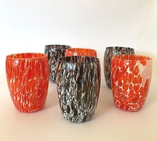 Bichieri in vetro murano pz.12