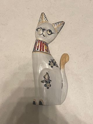 Gatto in legno