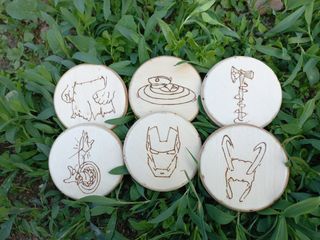 sottobicchieri fatti a mano