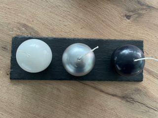 Soprammobile con candele 