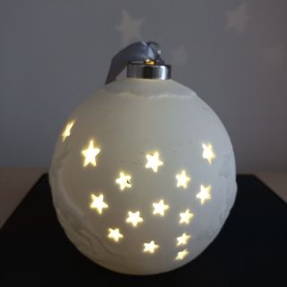 Decorazione natalizia palla