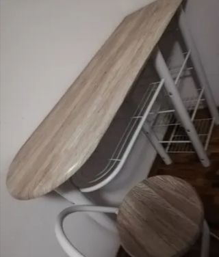 penisola cucina BRISTOL stile bar con sgabelli