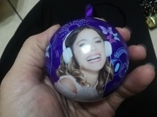 pallina di Natale Violetta 