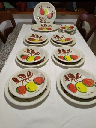 set piatti 19 pezzi terragona 