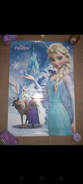 Poster Frozen grande Disney 100 cm x 70 cm