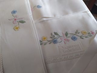 Lenzuola Matrimoniale Nazareno Gabrielli Bianco