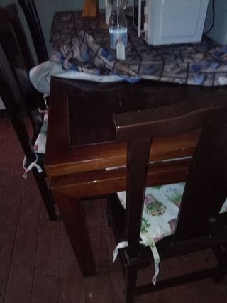 set tavolo e 4 sedie