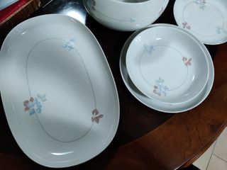 Servizio piatti 12 persone vintage 