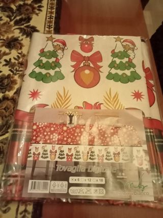tovaglia natale 160 x130