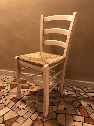 Sedia in legno "paesana"