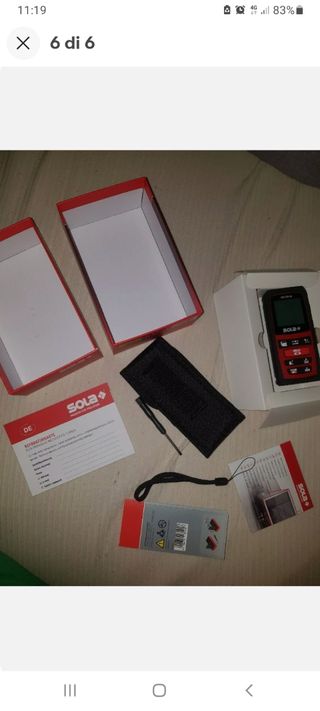 misuratore elettronico distanza a laser- SOLA 