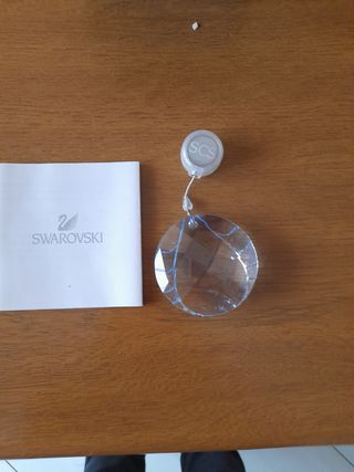 pendente x vetri swarosky con scatola