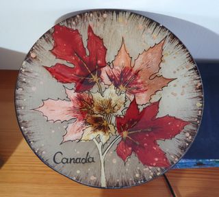 Piatto decorativo del Canada