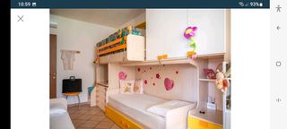 camera tre letti con armadio a ponte