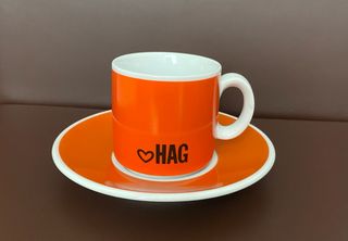 Tazze caffe HAG vintage anni 70