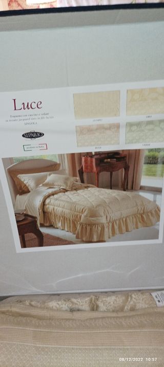 coperta lettino elegante con possibilità di averne