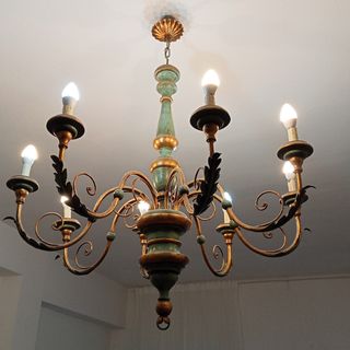 LAMPADARIO ARTIGIANATO FIORENTINO