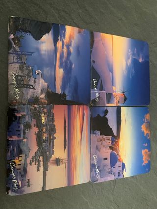 Sottobicchieri handmade Santorini greece