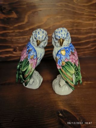 Stunning Pair Of Portuguese Vista Alegre Porcelain