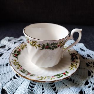 tazzina natalizia Bone China royal kendal