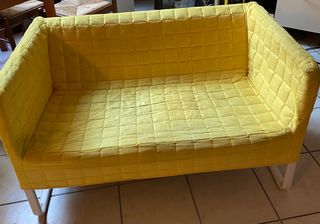 Divano 2 posti, in buono stato, sfoderabile