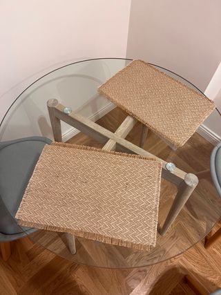 Vendo tavolo rotondo cristallo 