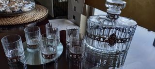 SERVIZIO LIQUORI CRISTALLO E ARG 925 M.C.STERLING