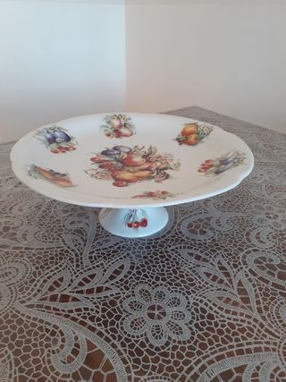 alzata bavaria anni 50 per frutta o torte