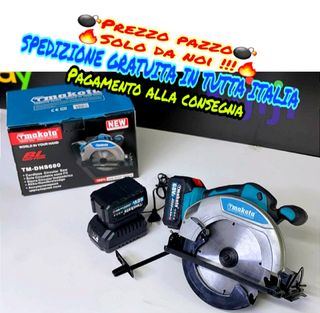 Sega circolare a batteria portatile 68V 190mm etc.
