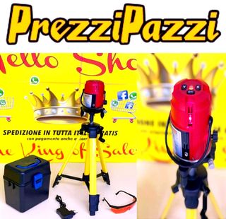 Livella laser a batteria
Tracciatore etc...