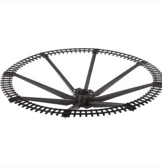 TRENINO NATALIZIO ELETTRICO CON SUPPORTO PER CENTR