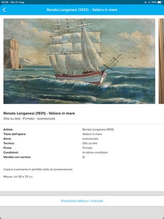 Quadro originale vero affare