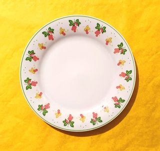 10 piatti piani d’epoca porcellana VINTAGE 