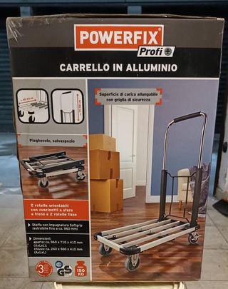 carrello in alluminio Powerfix Profi