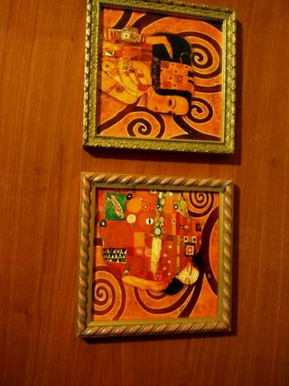 2 quadri stile Klimt