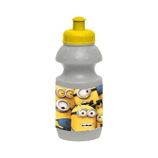 BORRACCIA MINIONS SPORT PLASTICA CON BECCUCCIO ML.