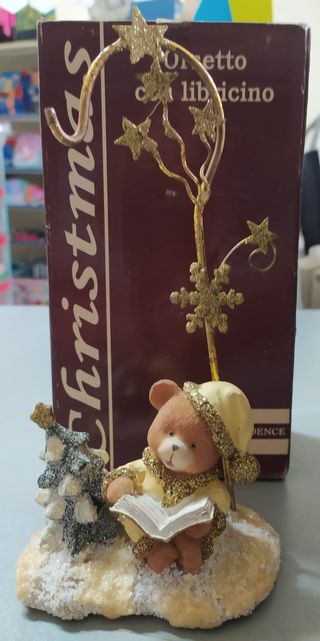 orsetto con libricino natale
