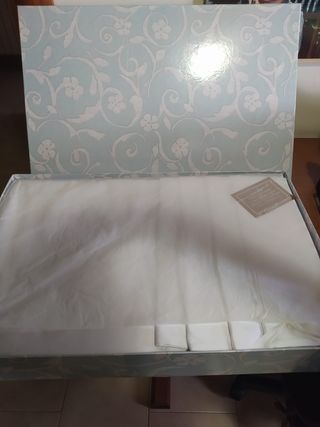 Copriletto e set lenzuola matrimoniale Jacquard